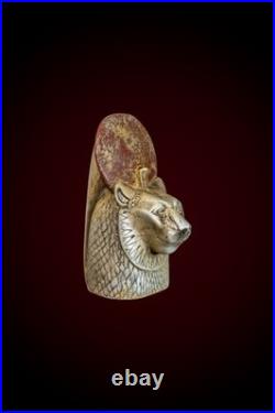 Authentic Ancient Egyptian Antiquities Rare Pharaonic funerary Head ...