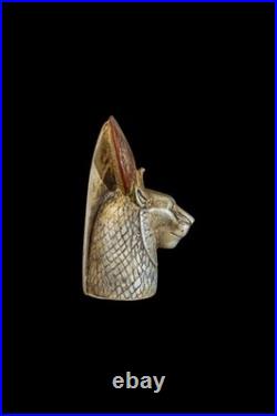 Authentic Ancient Egyptian Antiquities Rare Pharaonic funerary Head ...